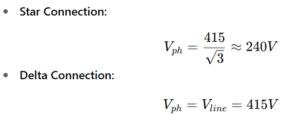 Line Voltage and Phase Voltage: Difference, Relation & Star